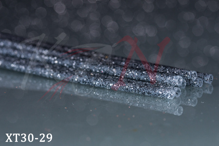 Outer tubes 3mm - 29 Clear + Black & Silver Glitter - online webshop