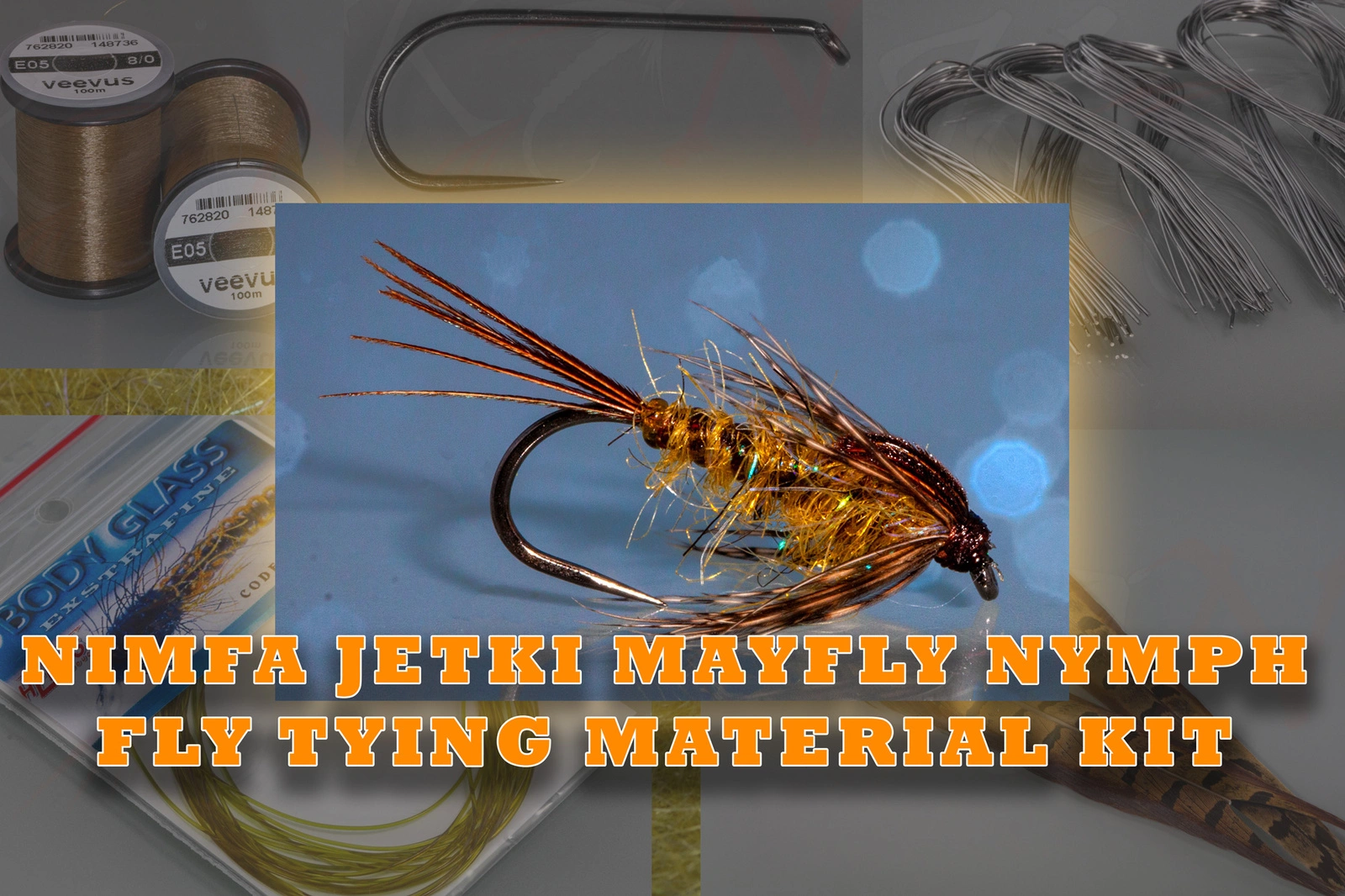 Fly tying materials for fishing flies - online shop kn-baitsandflies