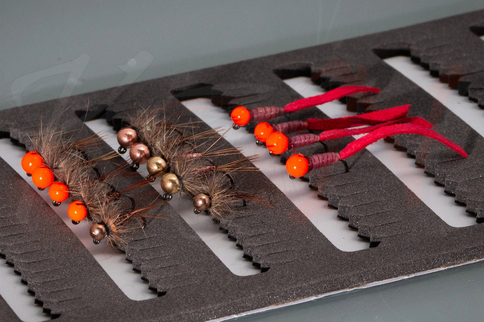 Nimfy na Dunajec - zestaw sztucznych much na pstrąga i lipienia