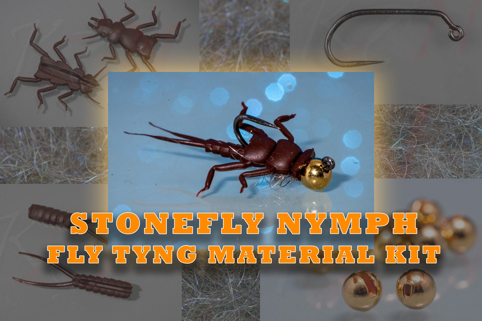 Fly Tying Kit - Stonefly nymph pattern - online webshop