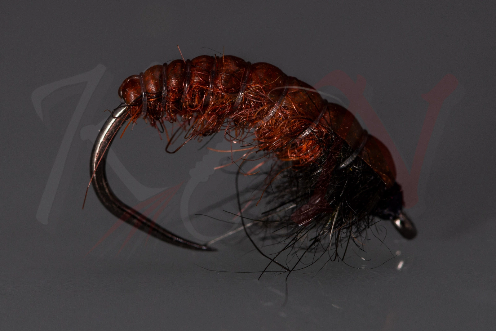Brown caddisfly nymph - N05 - online webshop