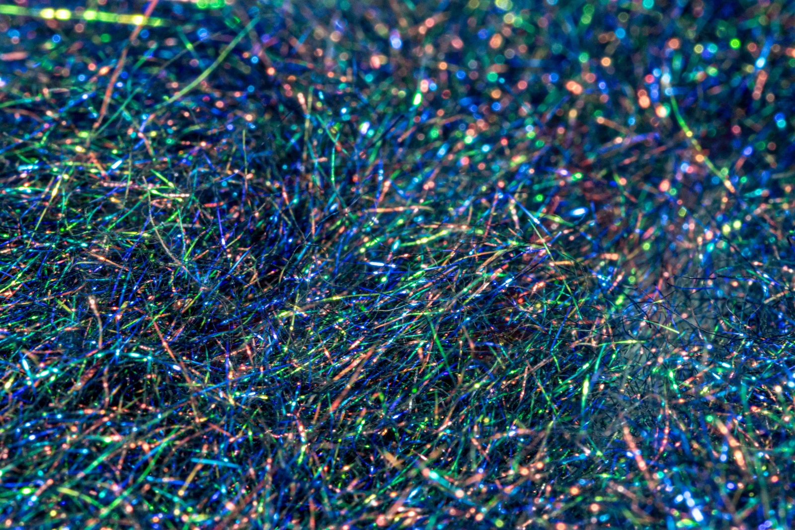 Sybai Fine Spectra Flash Dubbing - Dark Peacock - online webshop