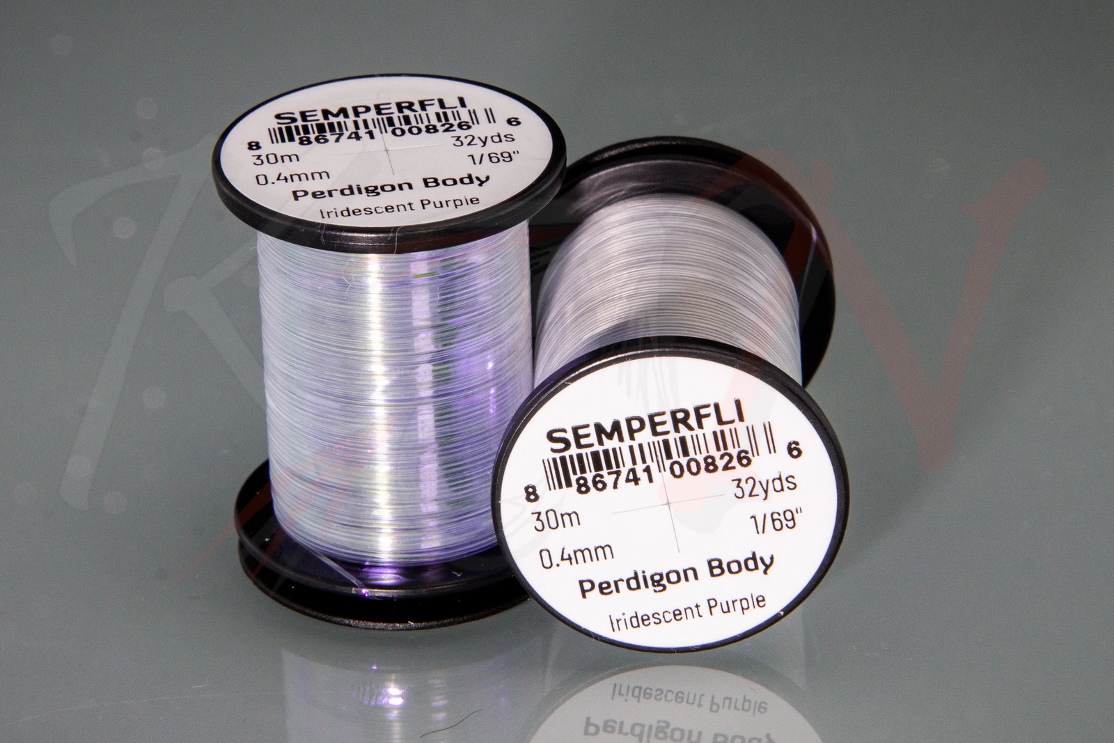 Semperfli Perdigon Body 0.4mm 1/69" Iridescent Purple - Online-Angelshop KN