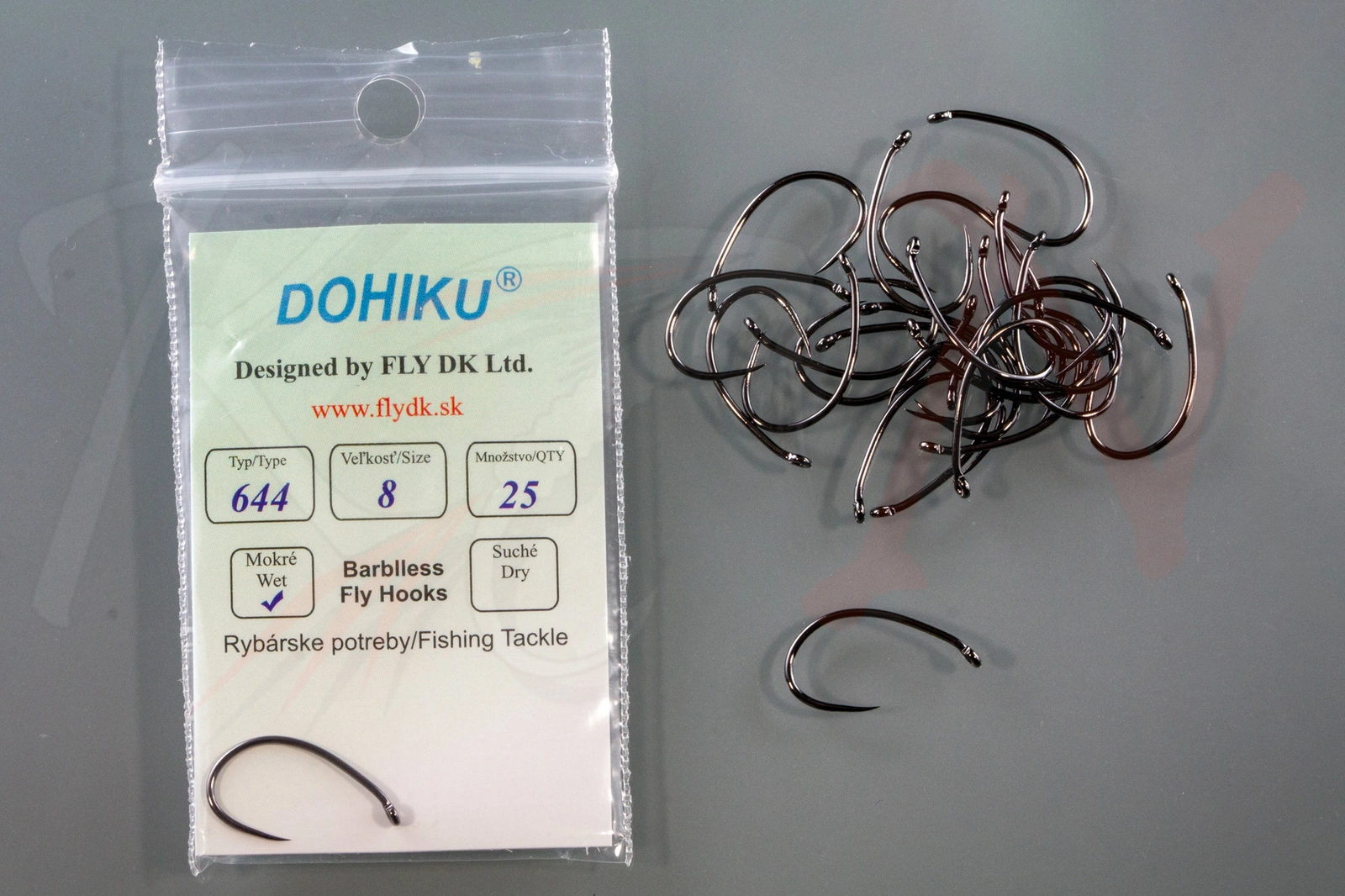 Dohiku HDG 644 Gammarus, Pupa fly hooks - online webshop