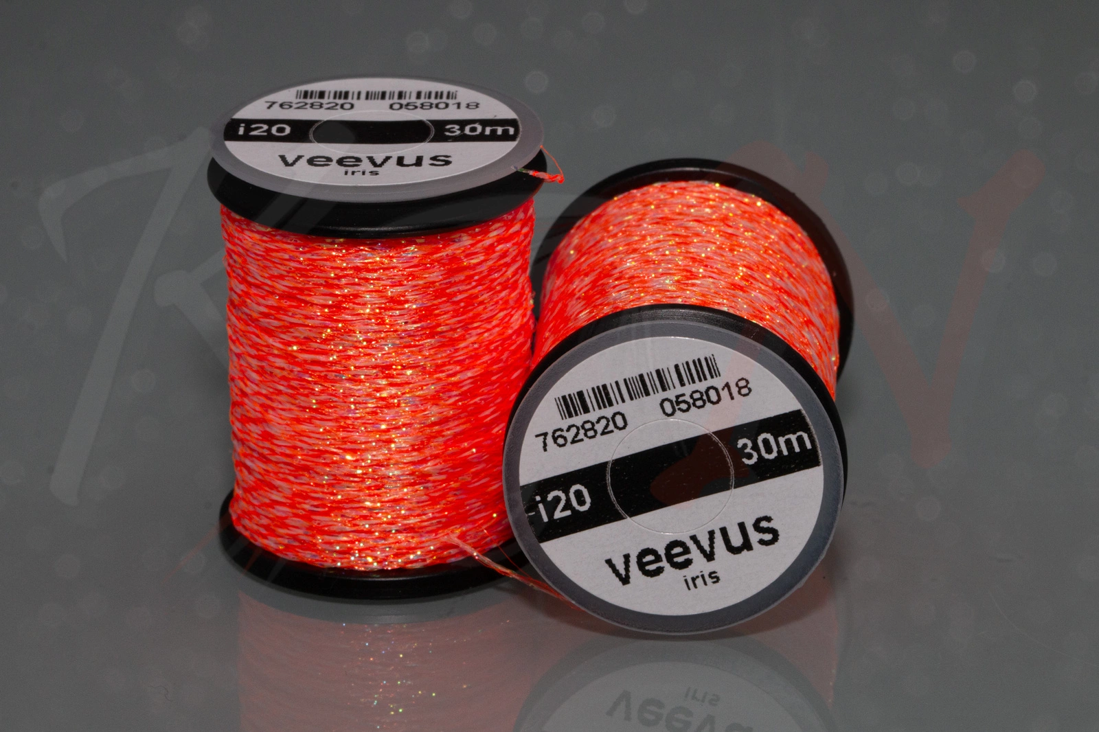 Veevus Iris Thread i20 Fluo Fire Orange - Online-Angelshop KN