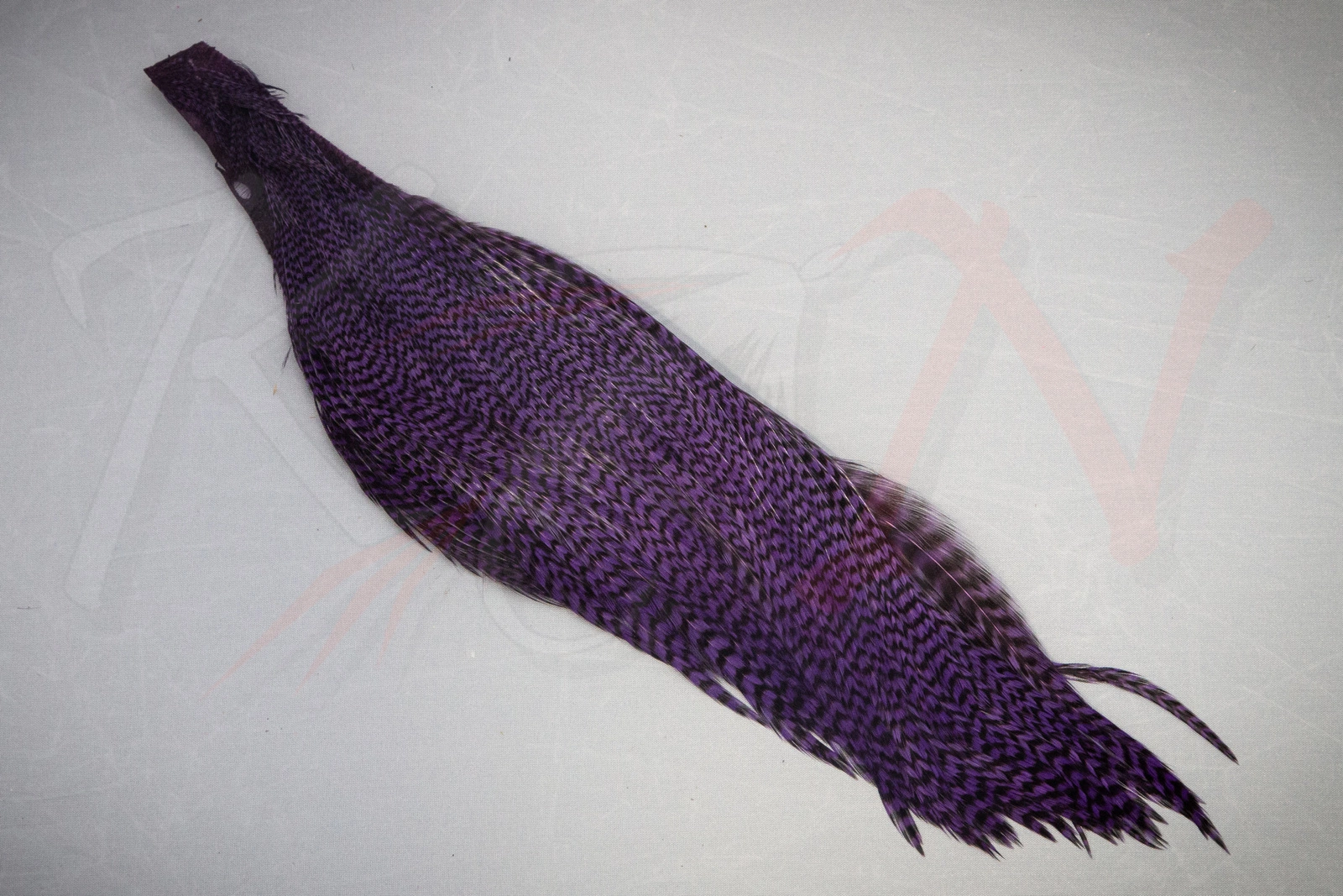 Pół kapki koguta Hareline Half Cape Grizzly Purple - Internetowy sklep ...