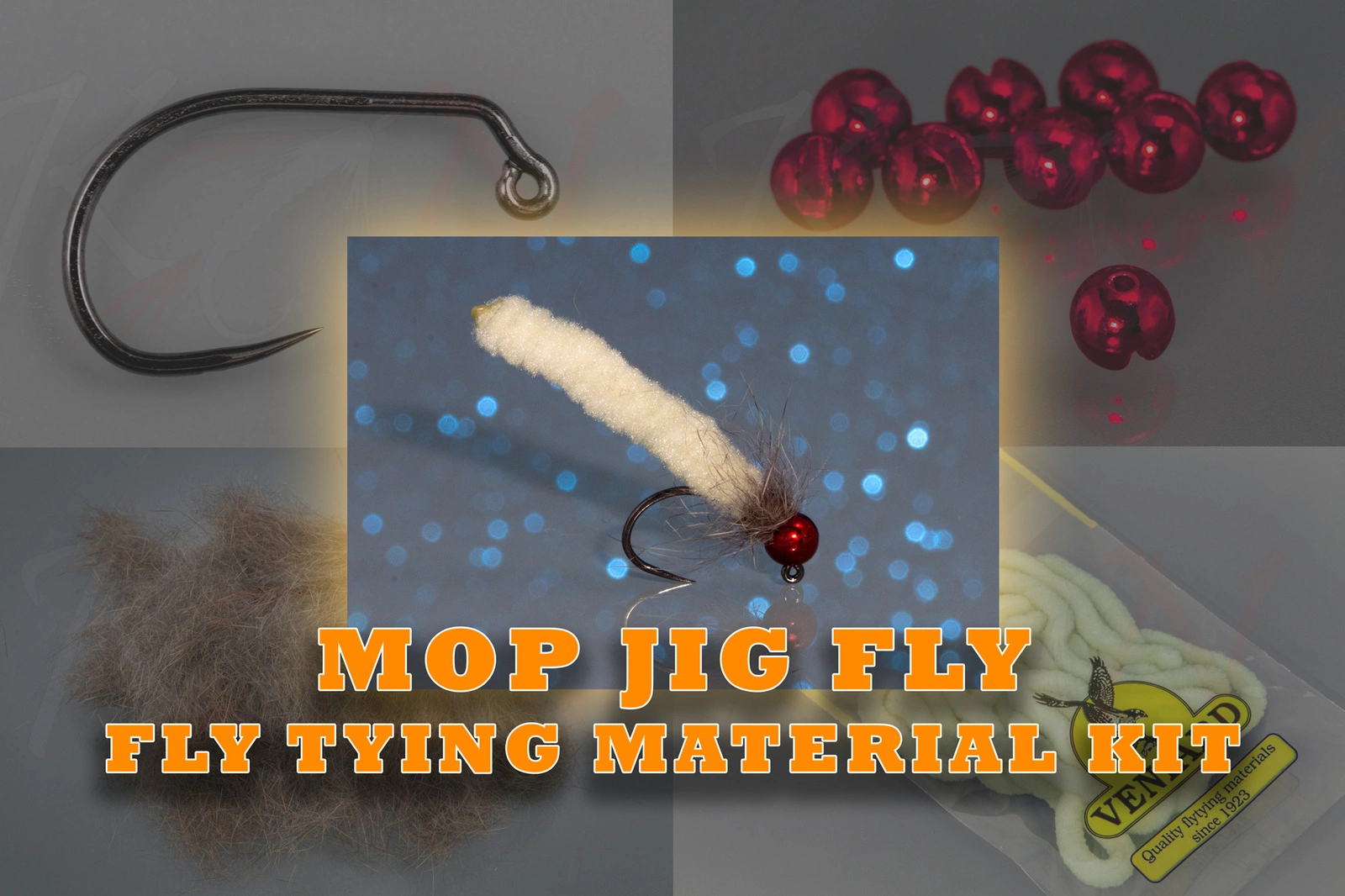 Fly Tying Kit for MOP jig fly - online webshop