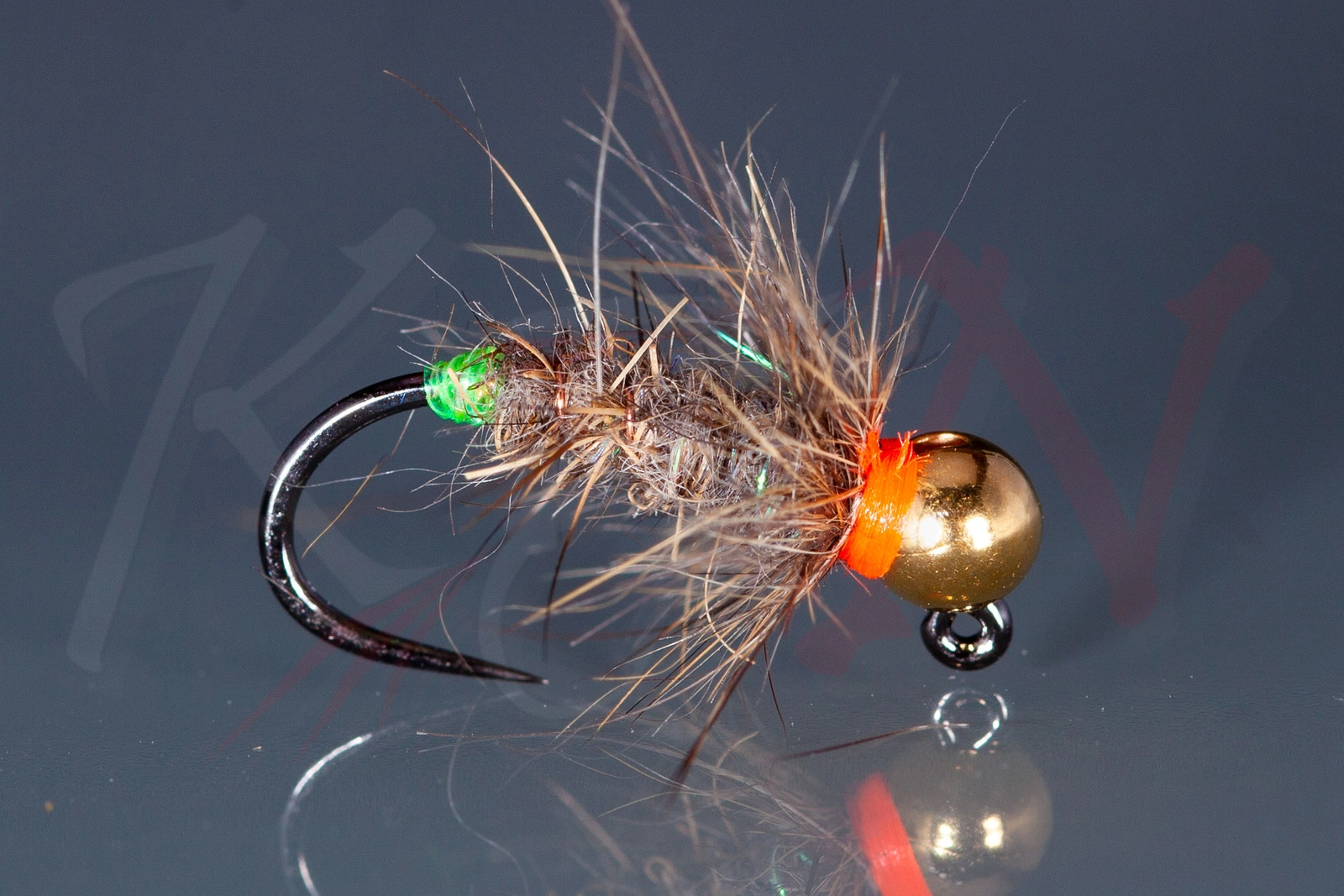 Jig nymph Flash Tag - gold bead - NJ09 #14 - online webshop